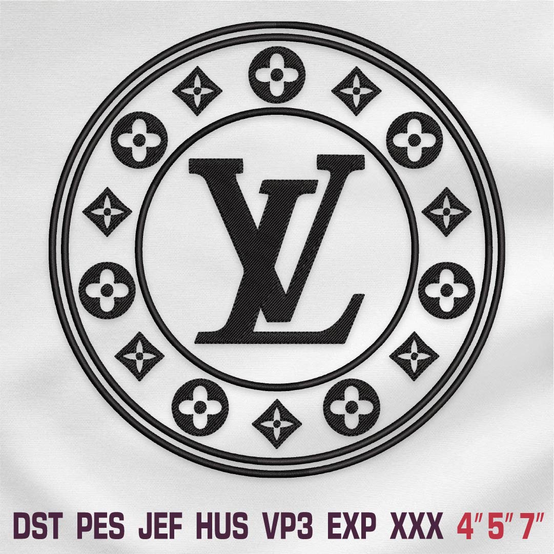 Louis Vuitton Embroidery Design, Embroidery Lv | Inspire Uplift