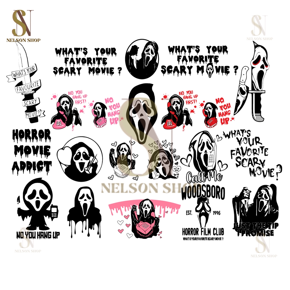 Scream svg, Ghost face svg Scream You Hang up SVG Scream gho | Inspire ...
