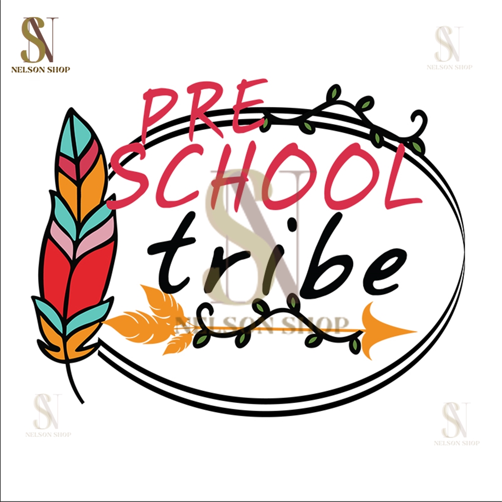Preschool tribe SVG Files For Silhouette, Files For Cricut, - Inspire ...