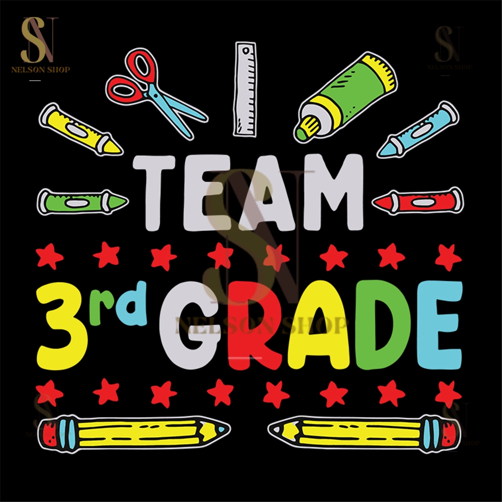 I team 3rd grade,3rd grade svg, 3rd grade shirt, gift for 3r | Inspire ...