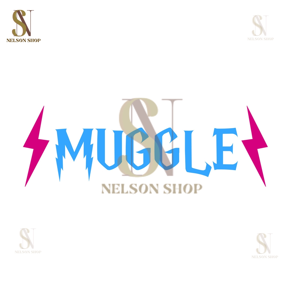 Blue Purple Muggle SVG Harry Potter Movie Digital File | Inspire Uplift