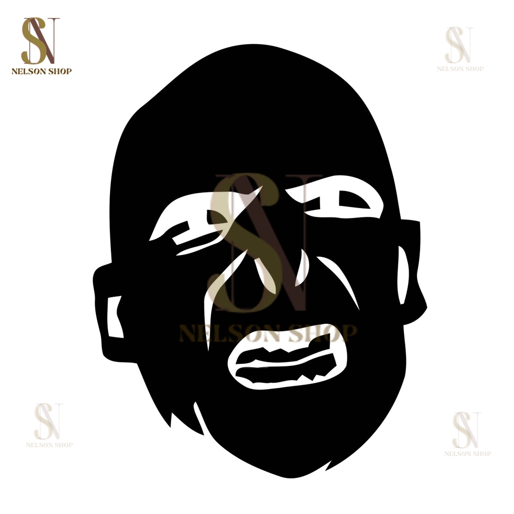 Harry Potter Voldemort Face Silhouette SVG Vector Cut File | Inspire Uplift