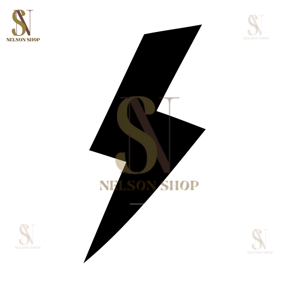 Harry Potter Thunder Lightning Bolt SVG Silhouette Vector | Inspire Uplift