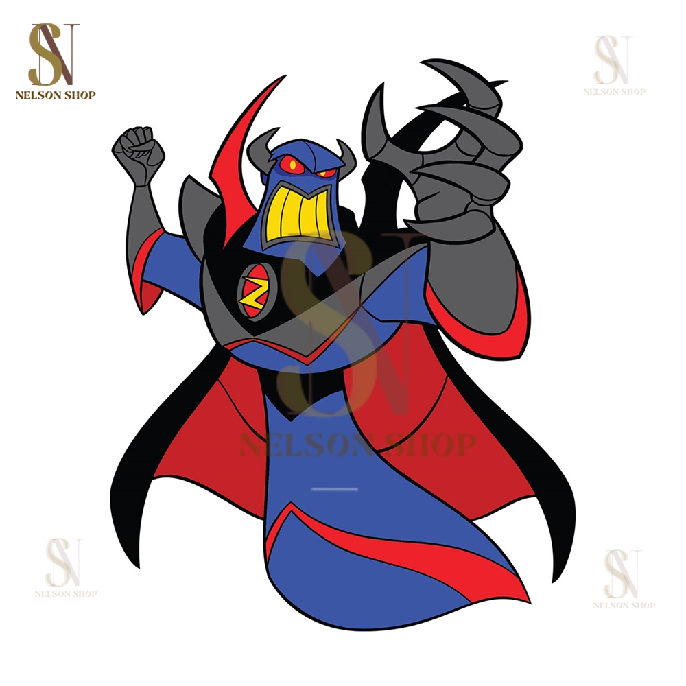 Disney Villain Evil Emperor Zurg Toy Story Cartoon SVG - Inspire Uplift