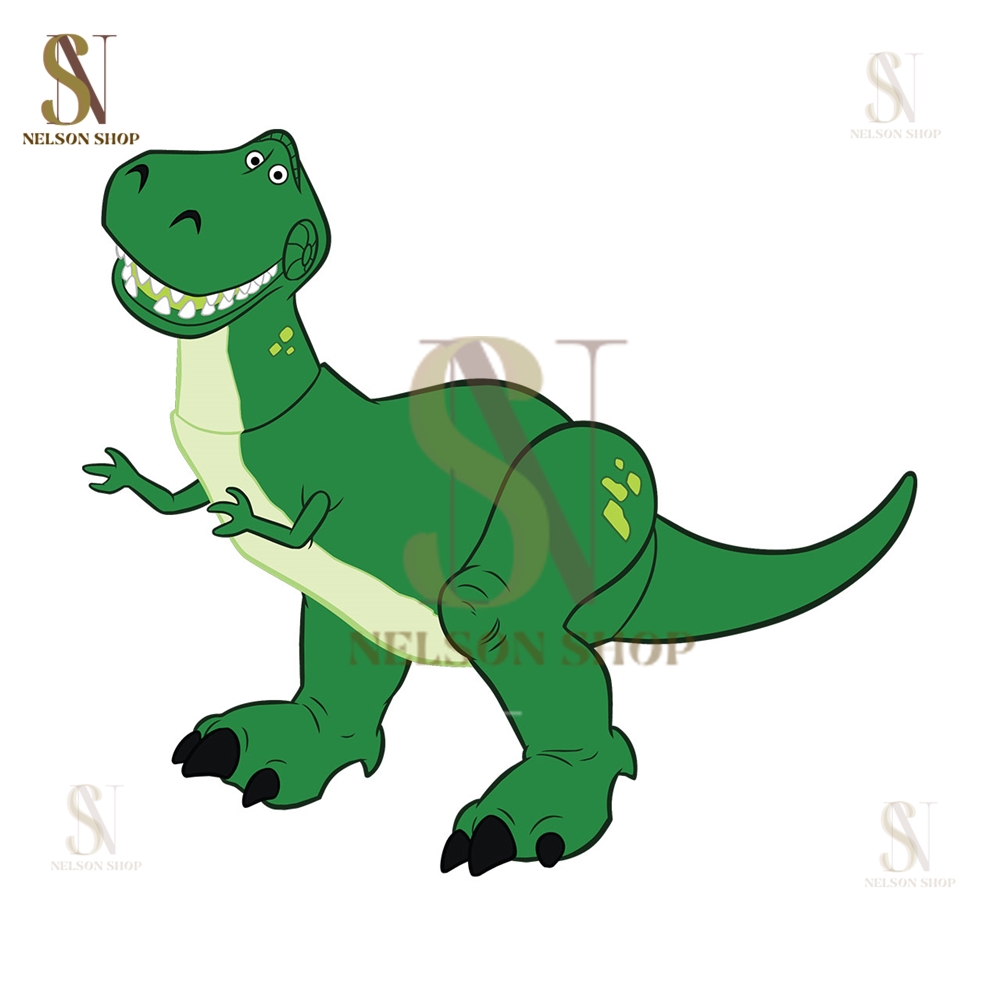 Disney Character Toy Story Cartoon Tyrannosaurus Rex Vector - Inspire ...