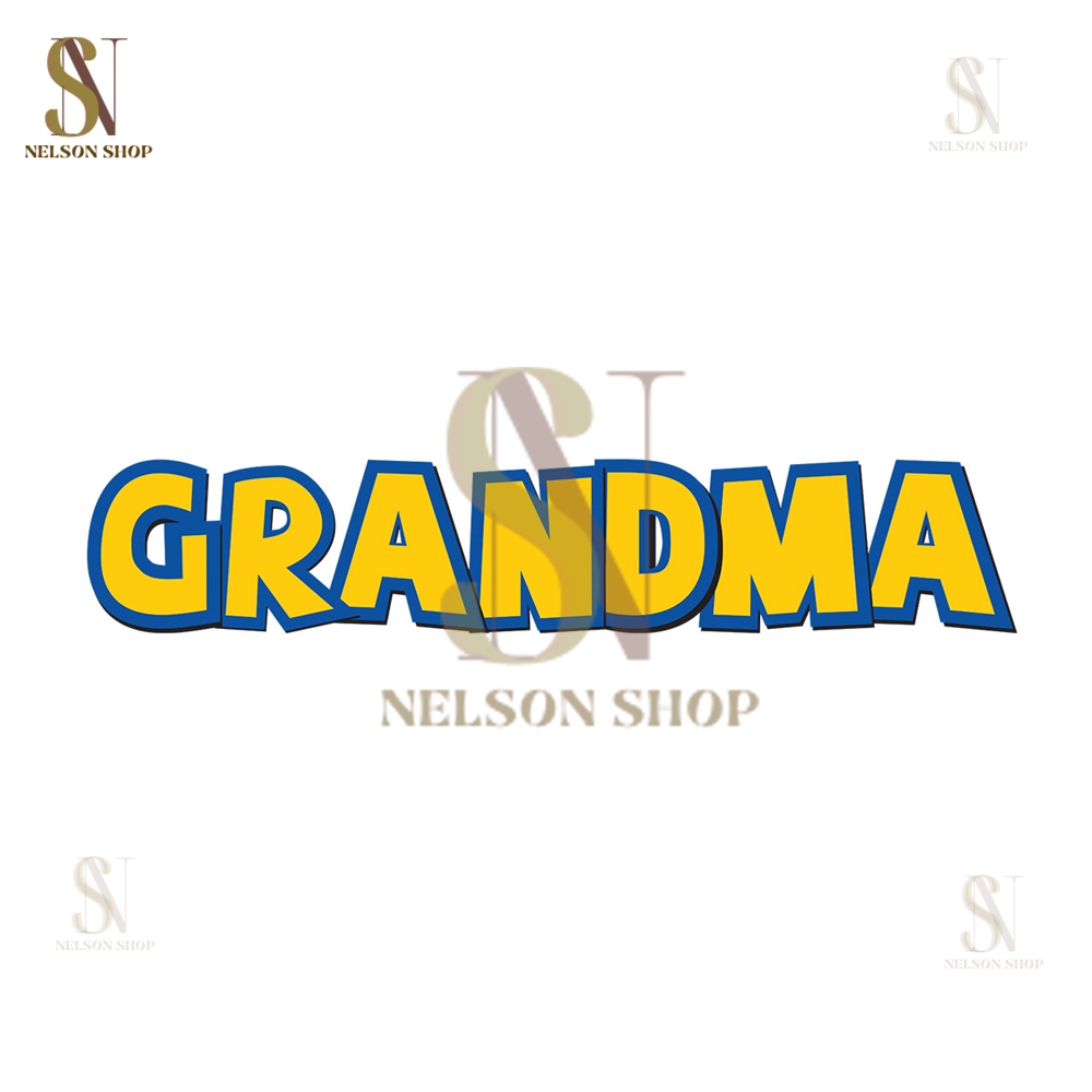 Disney Cartoon Toy Story Grandma Logo Vector SVG | Inspire Uplift