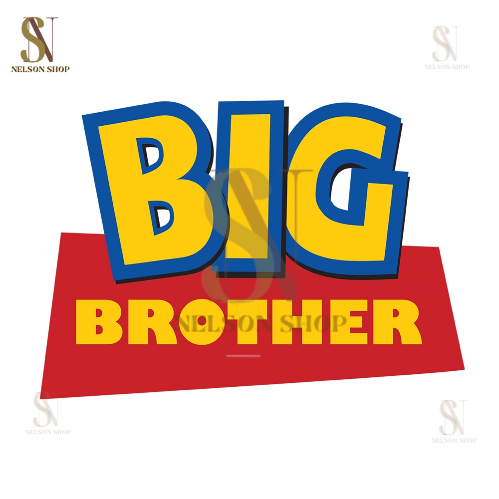 Disney Cartoon Toy Story Big Brother Logo Vector SVG | Inspire Uplift