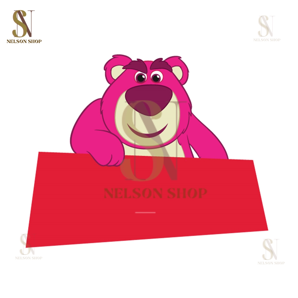 Lotso Bear Disney Pixar Toy Story SVG Digital File | Inspire Uplift