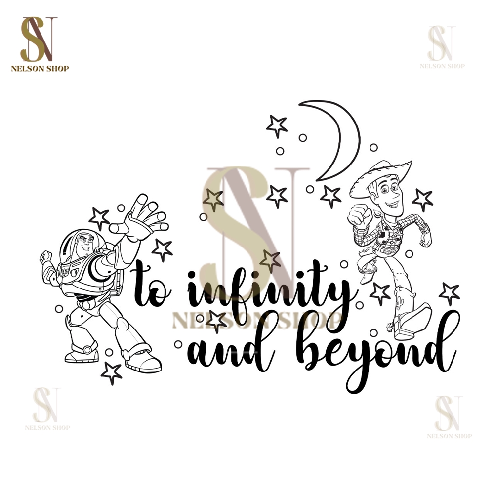 To Infinity And Beyond Coloring Toy Story Woody Buzz Lightye | Inspire ...