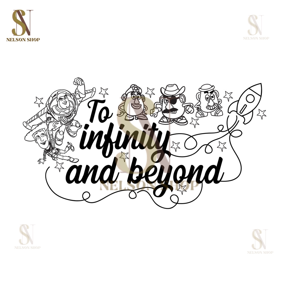 To Infinity And Beyond Disney Toy Story Cartoon Characters S | Inspire ...