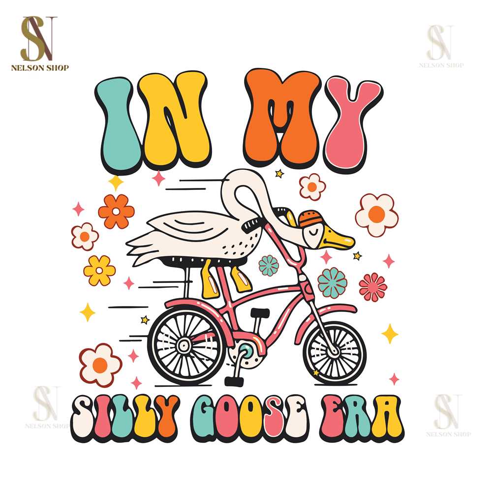 In My Silly Goose Era Duck Saying Goose SVG | Inspire Uplift