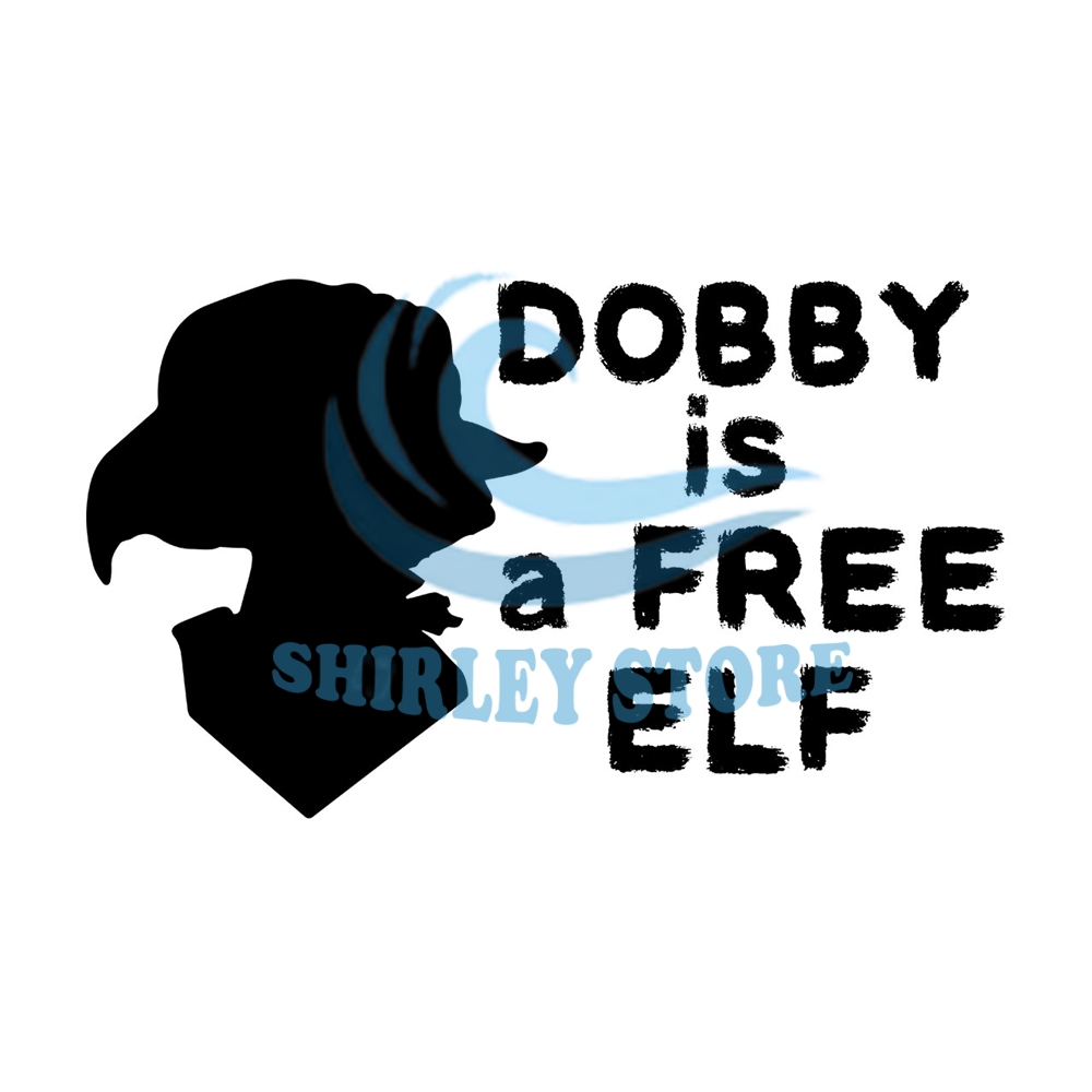 Harry Potter Dobby Is A Free Elf SVG | Inspire Uplift