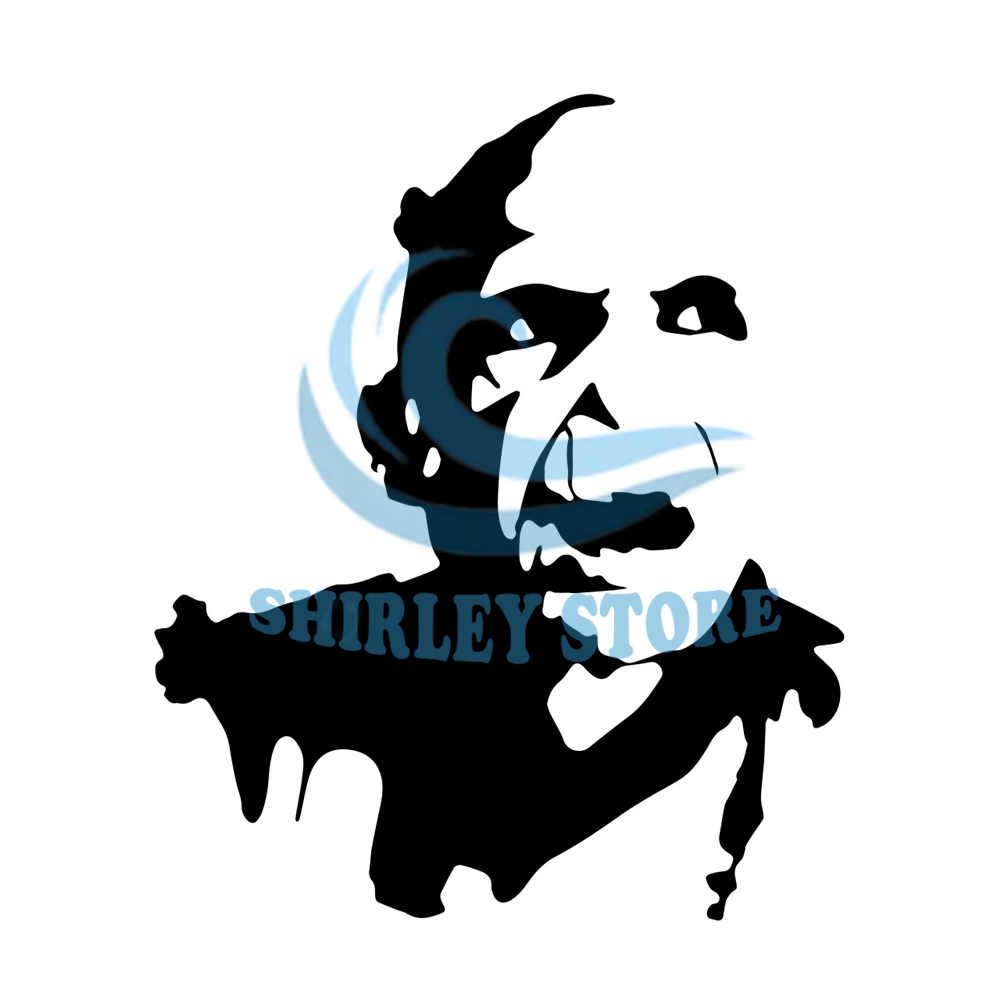 Harry Potter Lord Voldemort Head SVG Silhouette Vector | Inspire Uplift