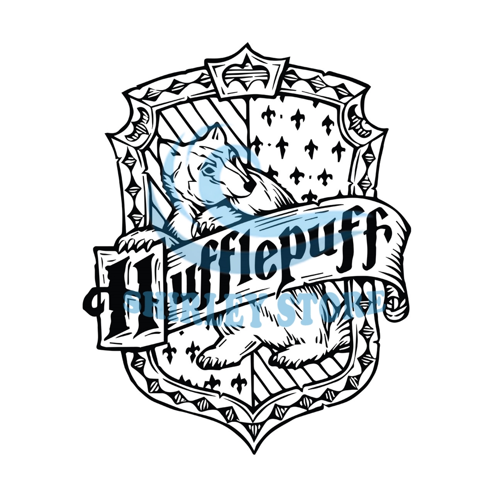 Hufflepuff Logo Quidditch Champions SVG Cutting Files - Inspire Uplift