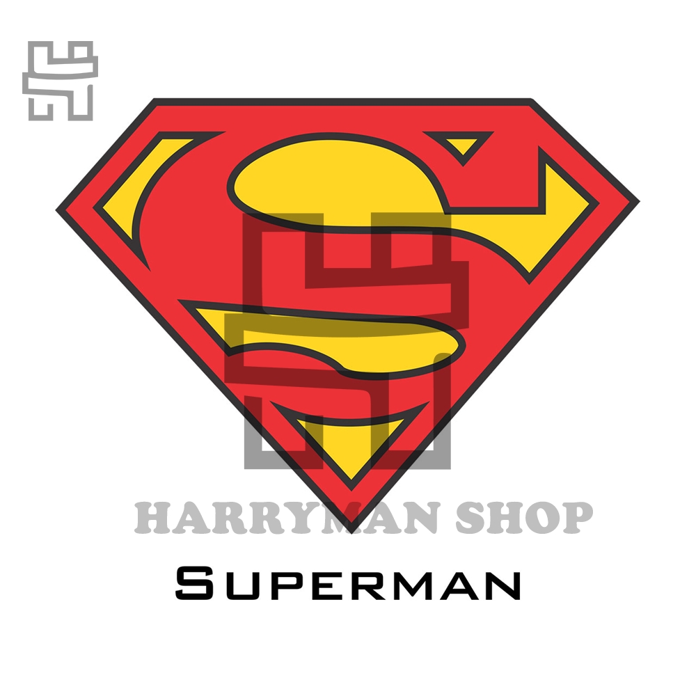 Avengers Superheroes Superman Logo SVG | Inspire Uplift