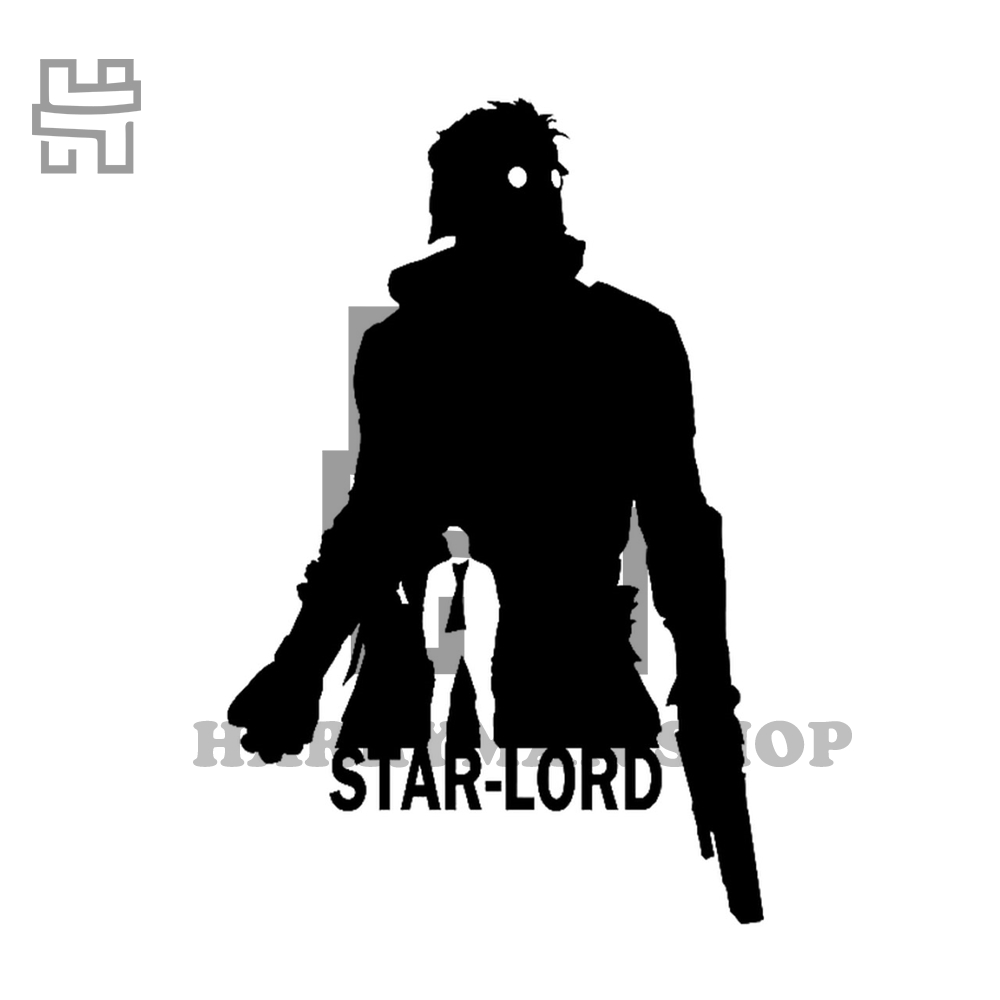 Marvel Avengers Superheroes StarLord SVG Silhouette Cricut F | Inspire ...