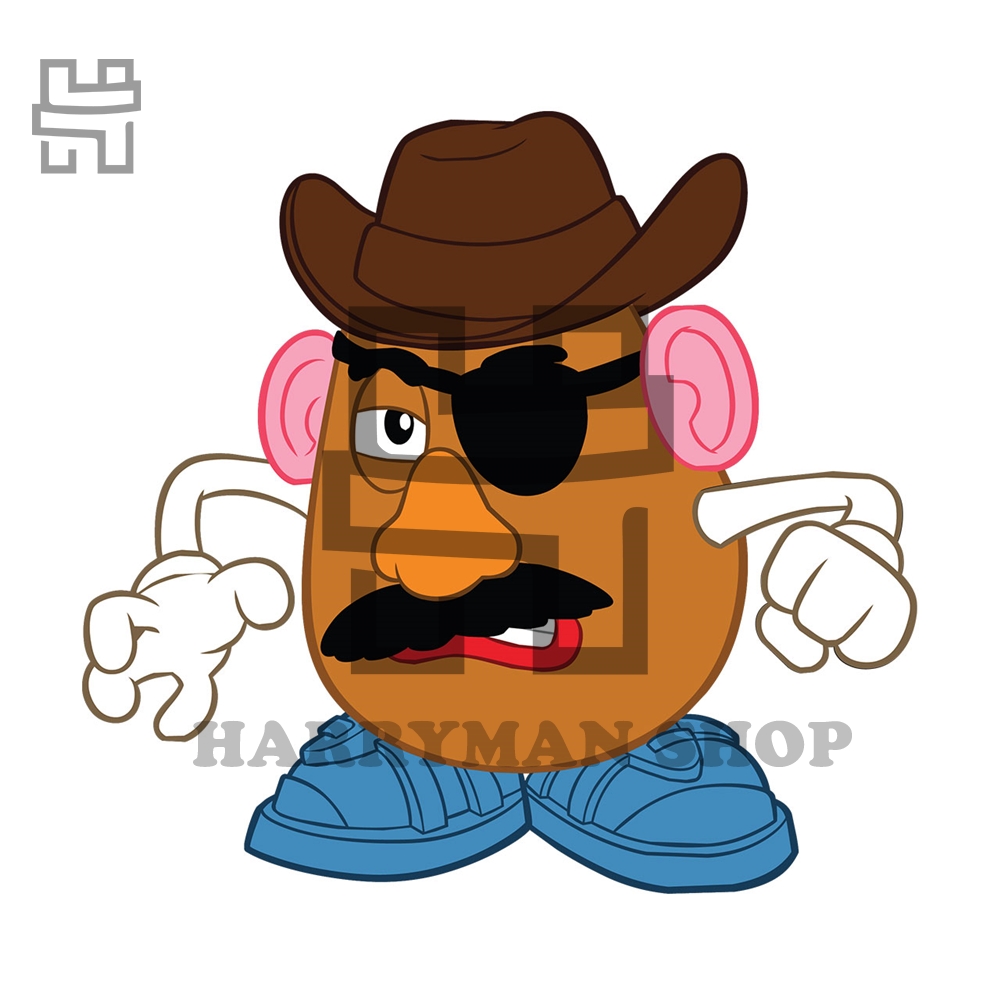 Disney Character Toy Story Cartoon Mr. Potato Head Vector SV | Inspire ...