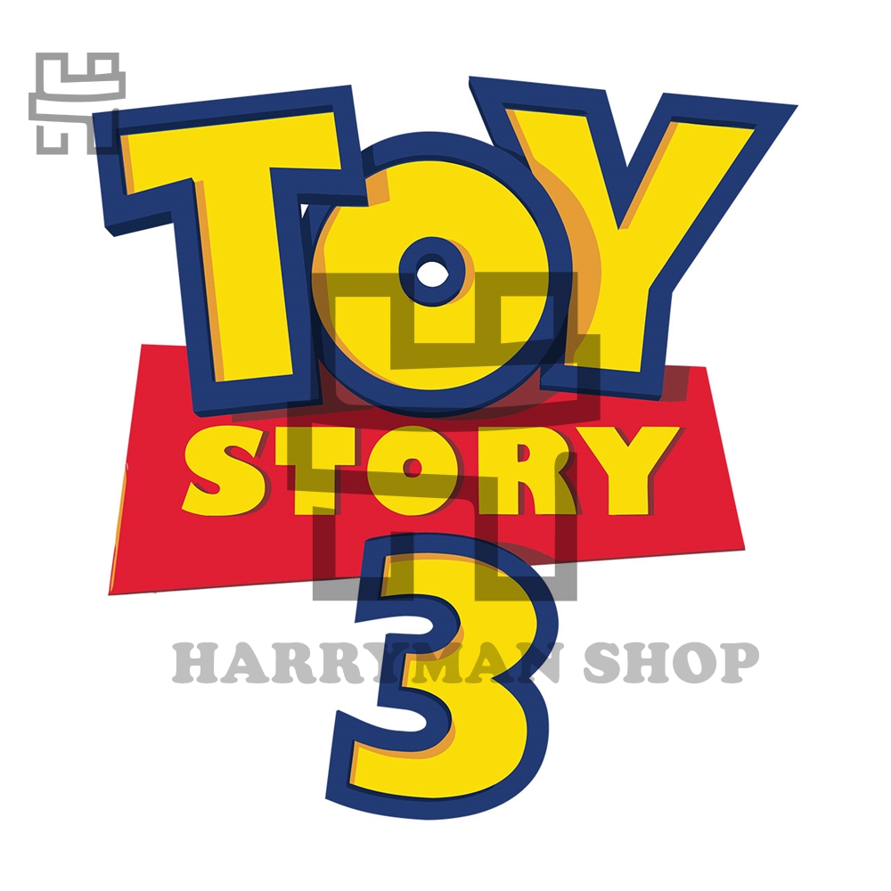 Disney Cartoon Toy Story 3 Logo Vector SVG | Inspire Uplift