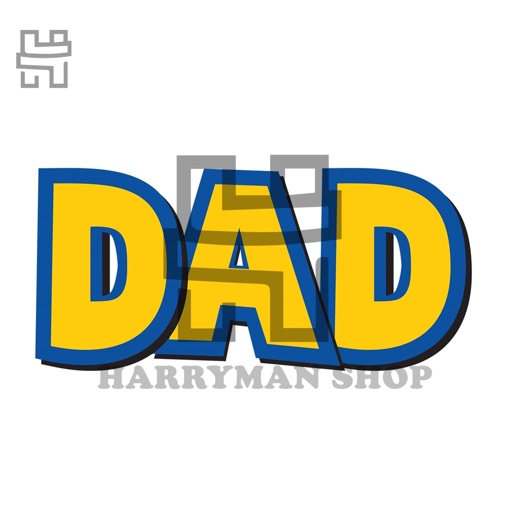 Disney Cartoon Toy Story Dad Logo Vector SVG | Inspire Uplift