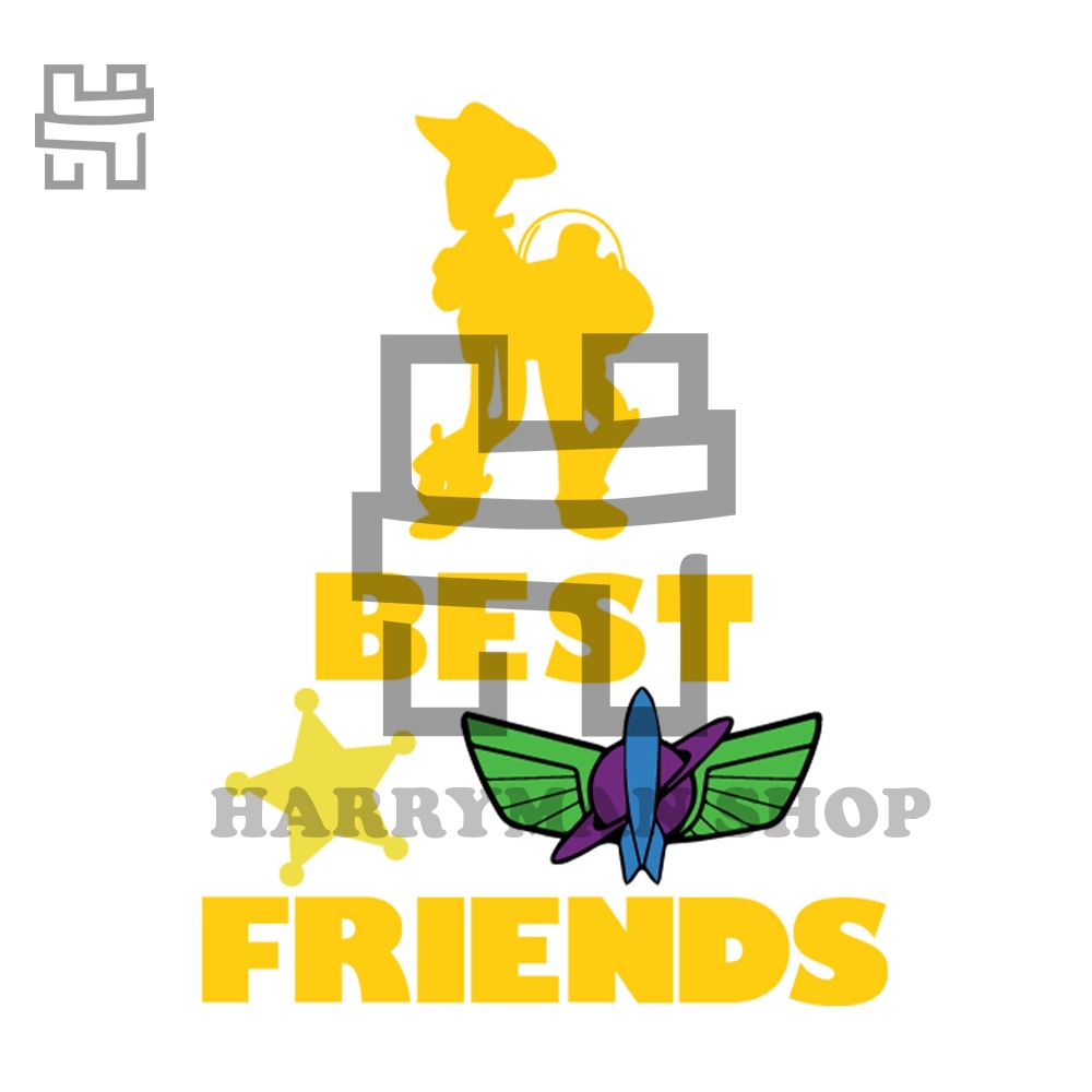 Best Friends Toy Story Disney Pixar Cartoon Woody & Buzz Lig | Inspire ...