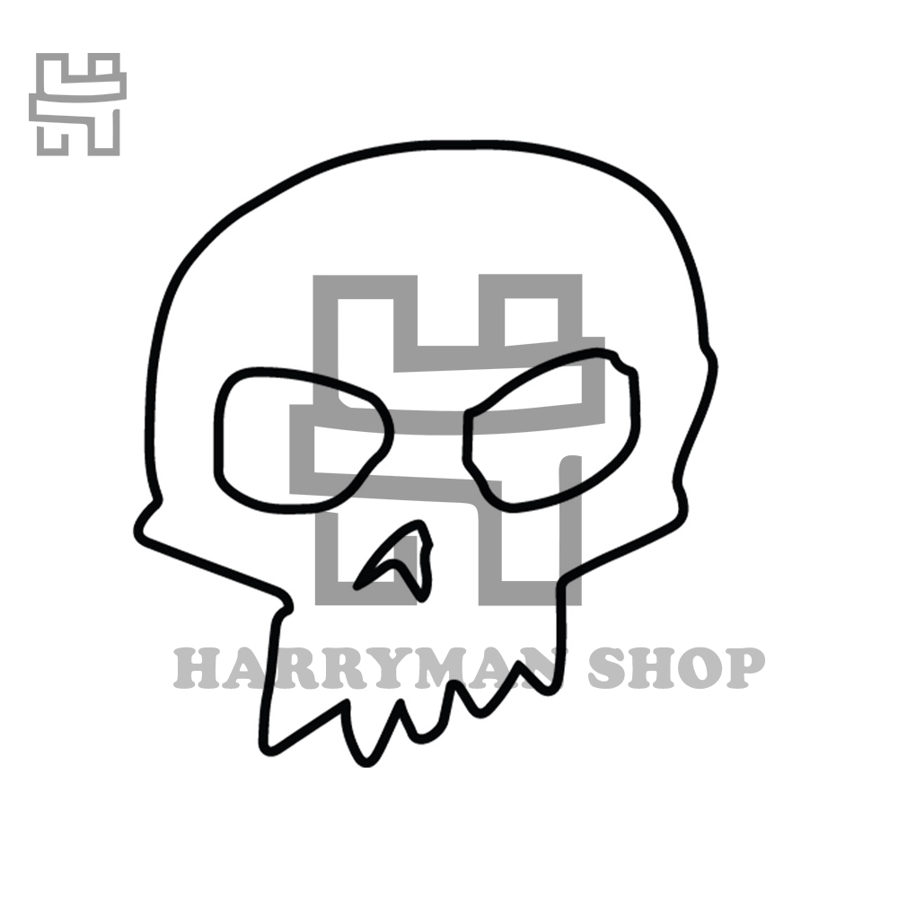 Sid Skull Coloring Disney Pixar Toy Story SVG Digital File | Inspire Uplift