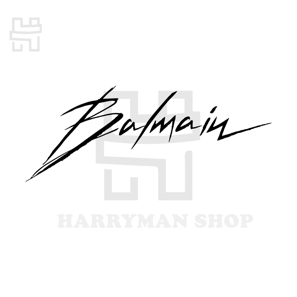 Balmain Paris Logo SVG, Black Balmain Logo SVG, Balmain SVG, - Inspire ...