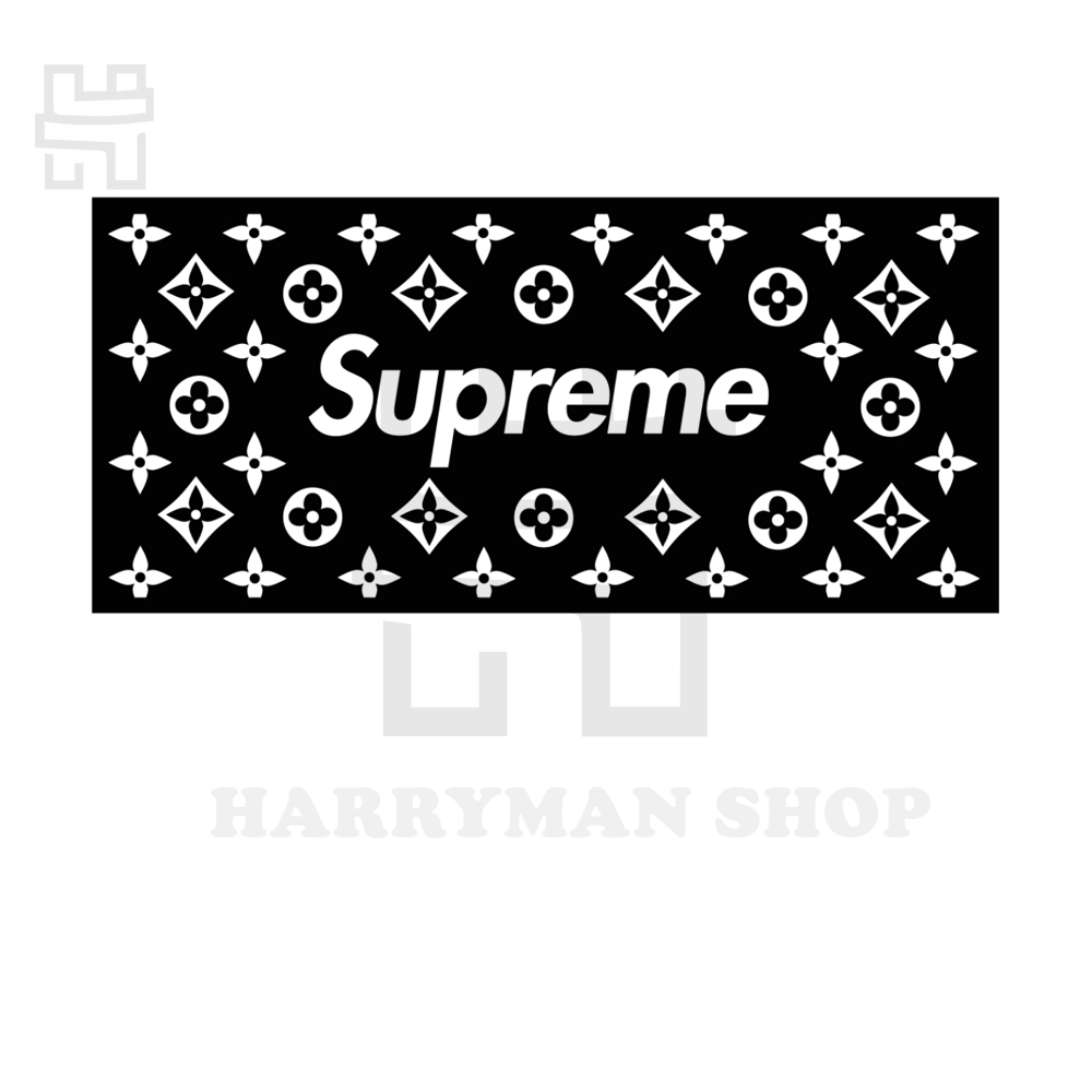 Supreme White Black Logo SVG, Supreme Logo SVG, Supreme SVG, | Inspire ...