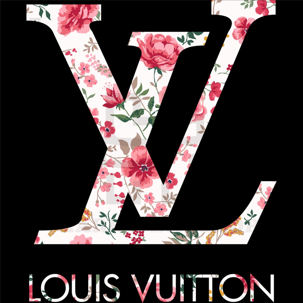 Louis Vuitton Red Flower Logo SVG, Louis Vuitton Logo SVG, L | Inspire ...