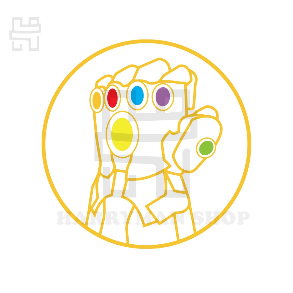 Marvel Avengers Infinity War Infinity Gauntlet SVG | Inspire Uplift