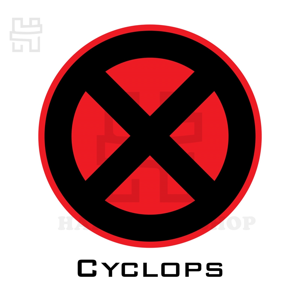 Avengers Superhero Cyclops Logo SVG | Inspire Uplift