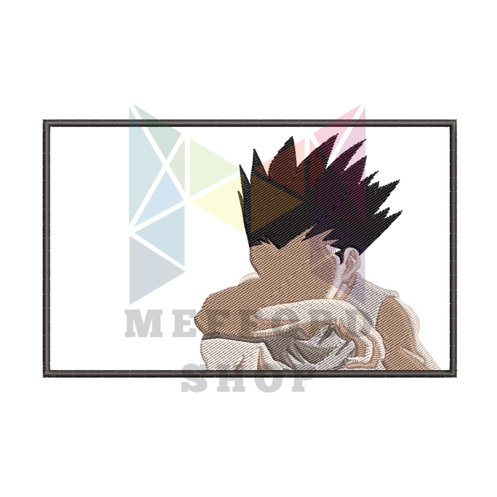 Gon Freecss Hunter x Hunter Embroidery Design png | Inspire Uplift