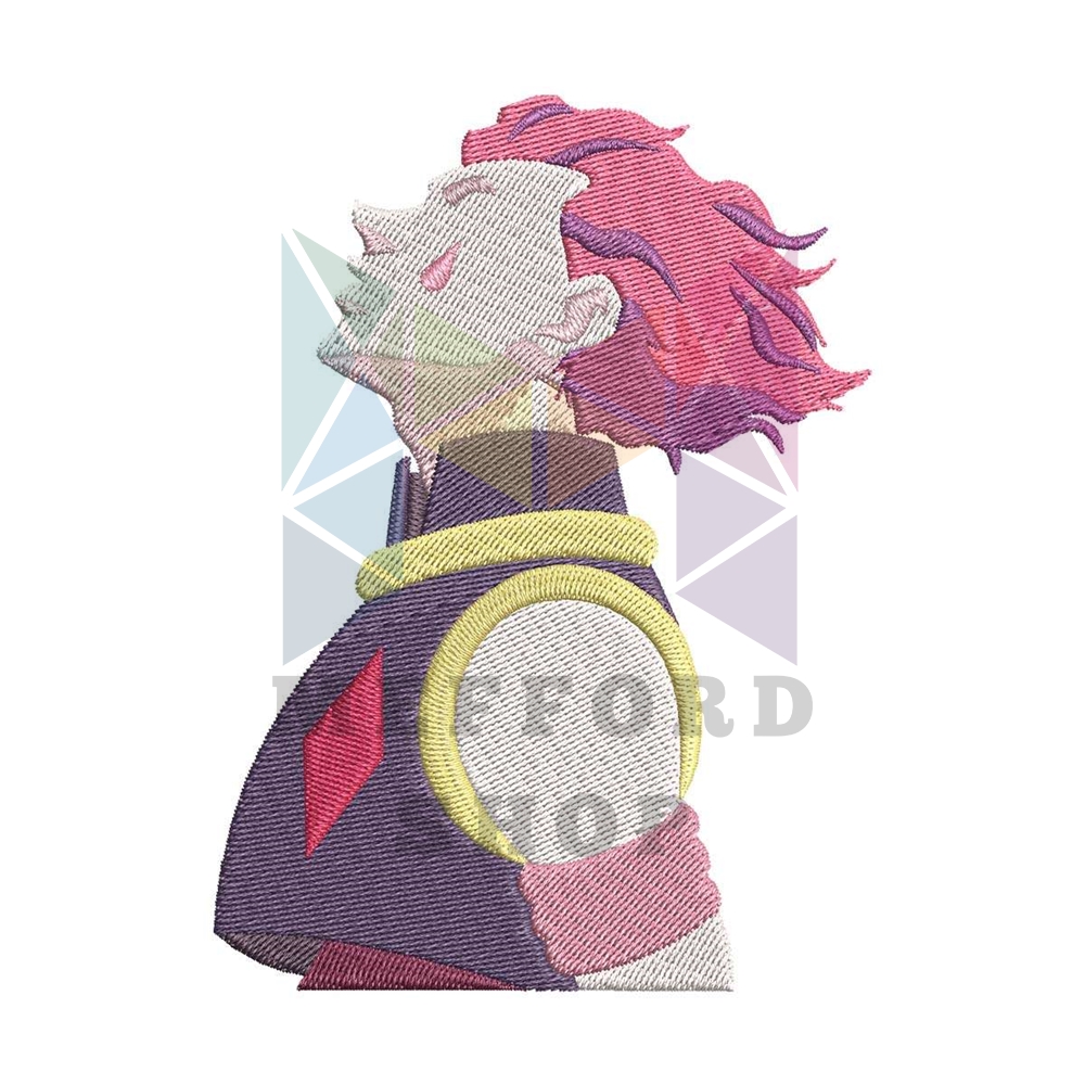 Cool Hisoka Morow Anime Embroidery Design png - Inspire Uplift
