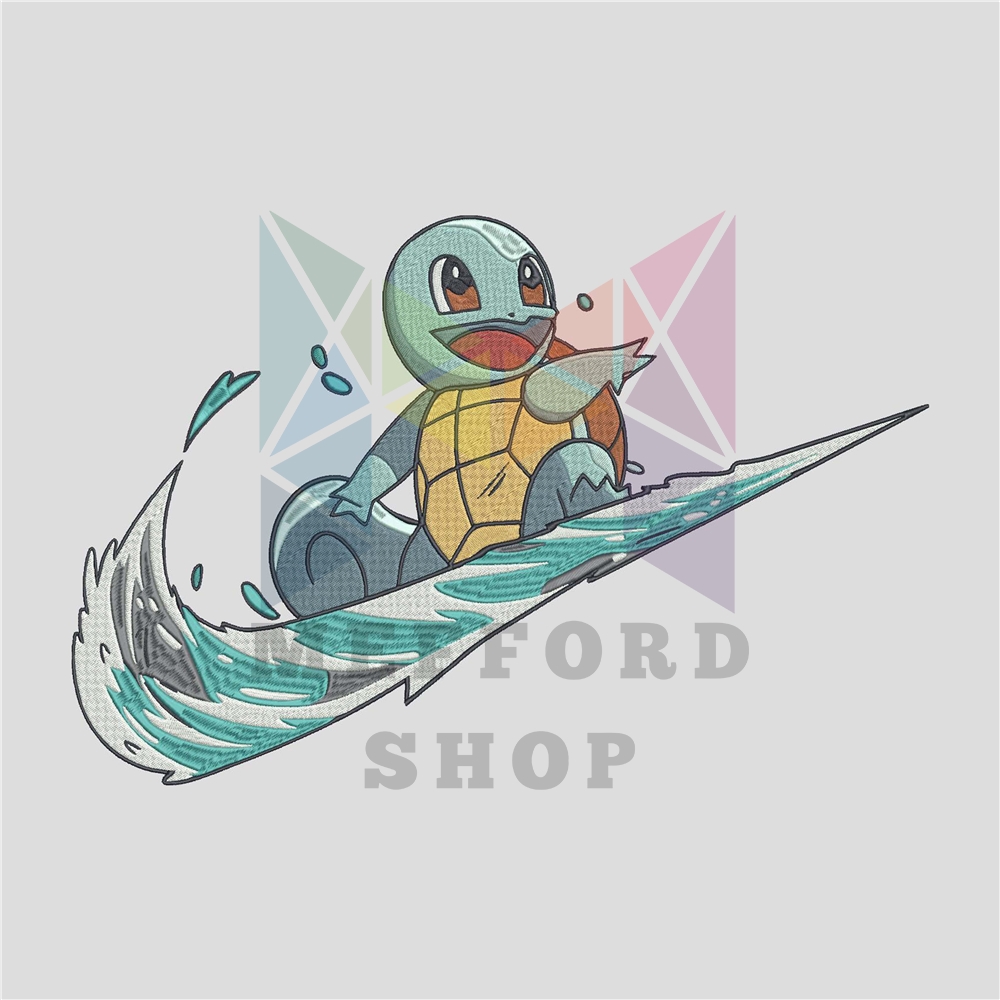 SQUIRTLE EMBROIDERY DESIGNS PES DST JEF FILES INSTANT DOWNLO | Inspire ...