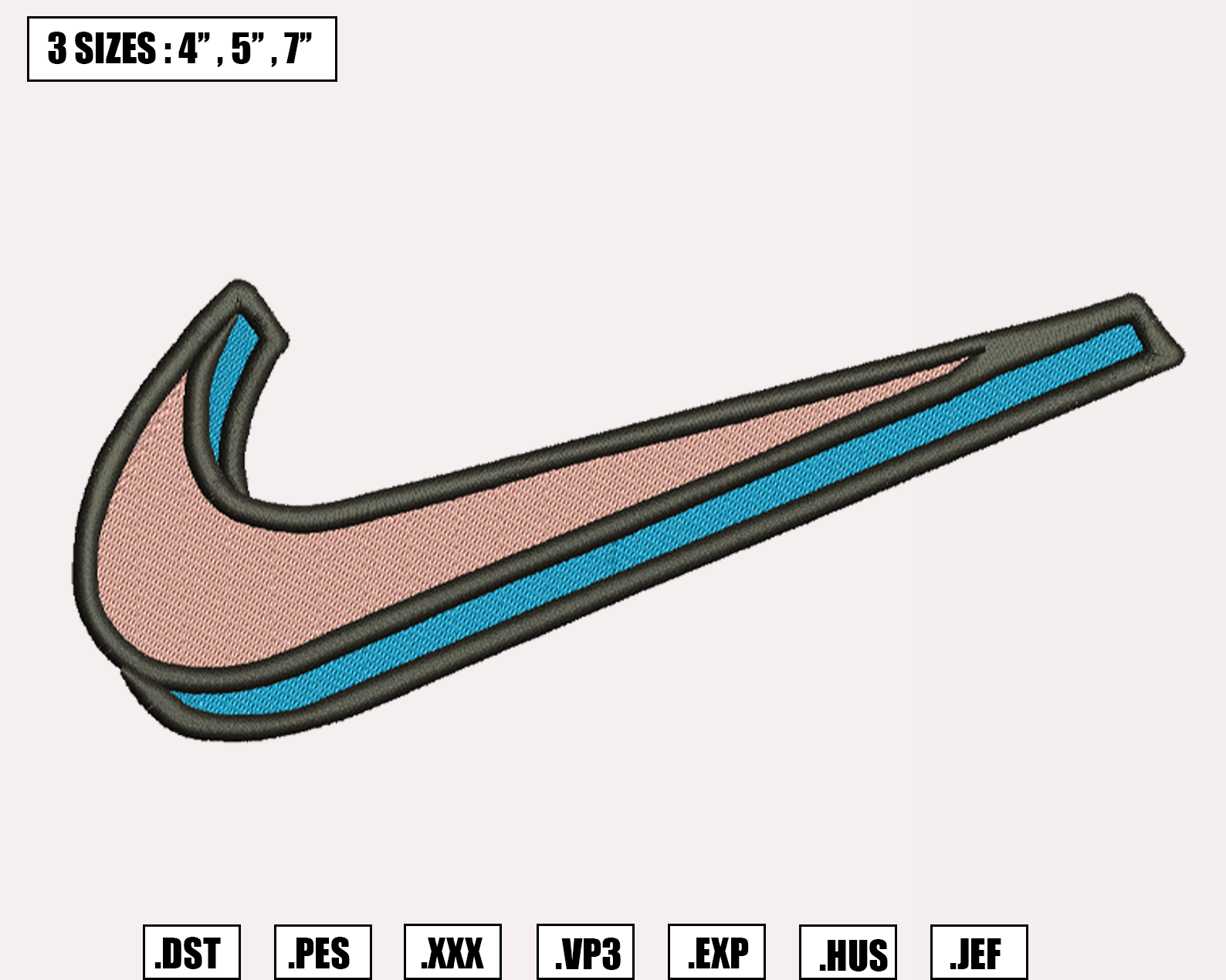 NIKE VINTAGE Embroidery Design, Logo Nike Embroidery Machine | Inspire ...
