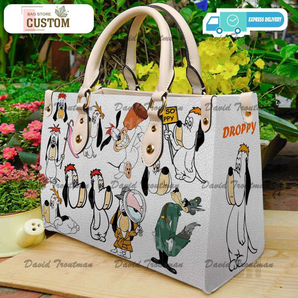 Droopy Dog bag and handbag, Droopy shirt, Droopy totebag, Dr | Inspire ...
