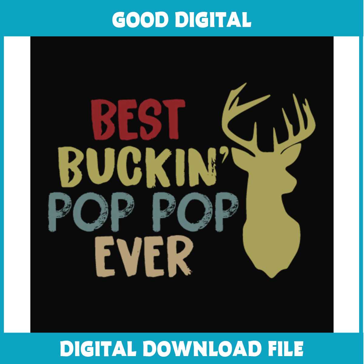Best buckin pop pop ever,father's day svg, fathers day gift, | Inspire ...