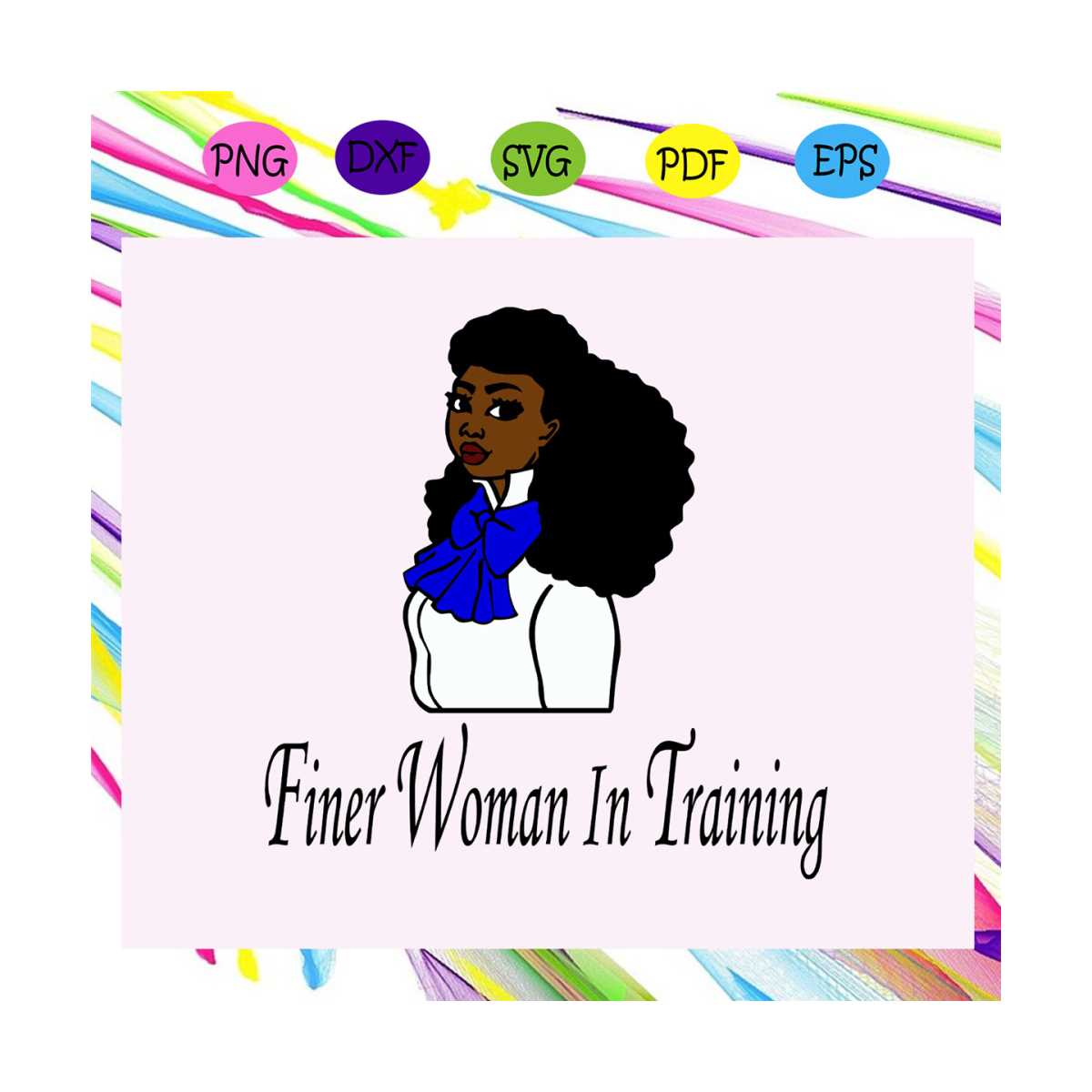 Finer woman in training, Zeta svg, 1920 zeta phi beta, Zeta | Inspire ...