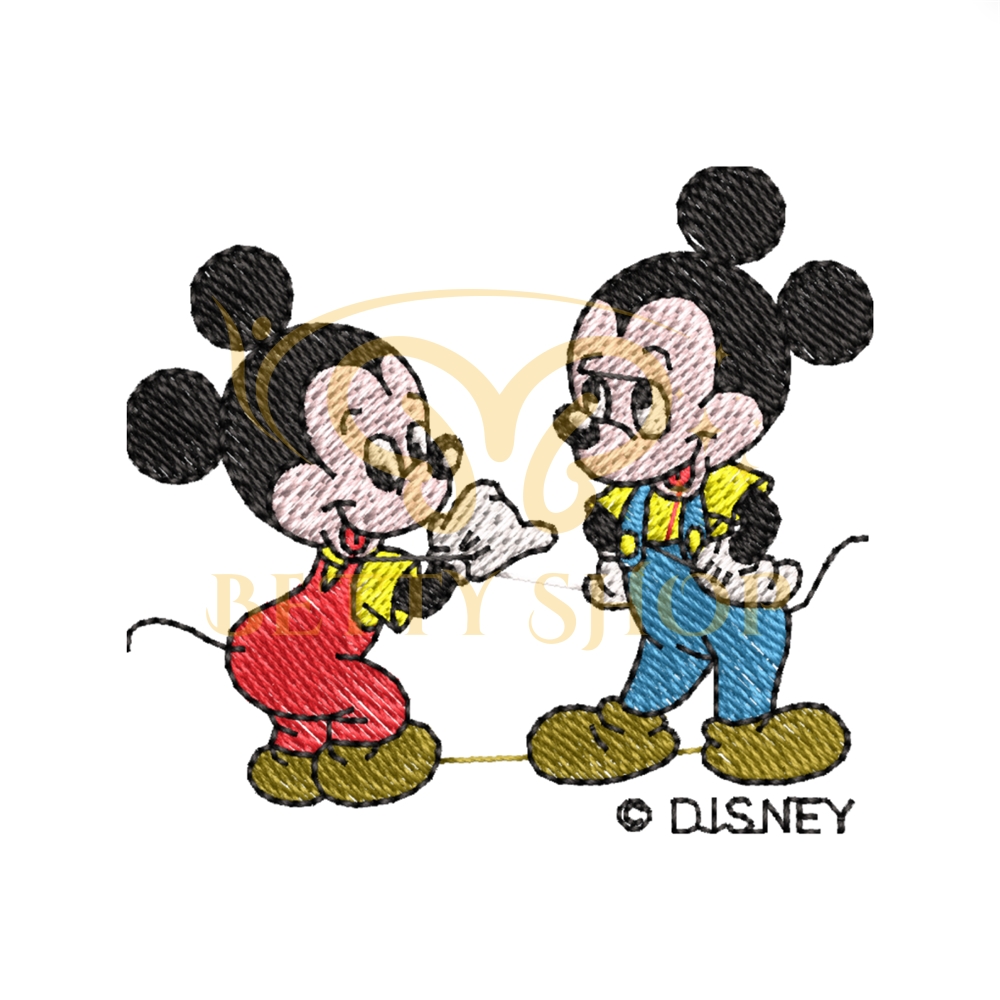 Disney Mickey Mouse Brother Embroidery | Inspire Uplift