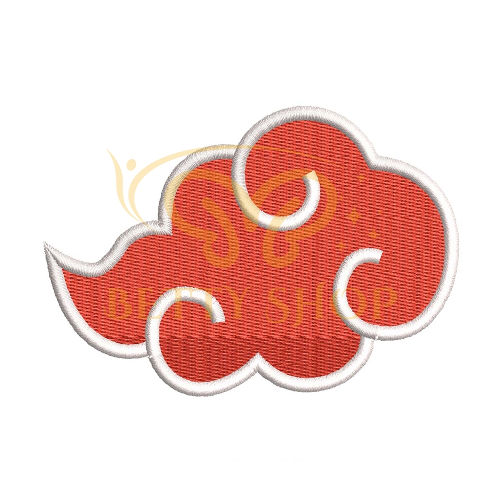 Embroidery Pattern Naruto Akatsuki Cloud png | Inspire Uplift