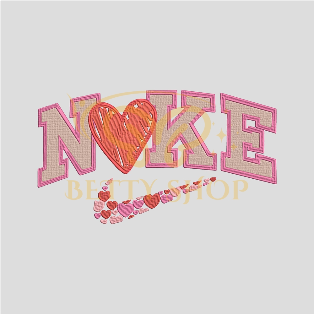 Nike Heart Embroidery Designs, Nike Valentine Embroidery Des | Inspire ...