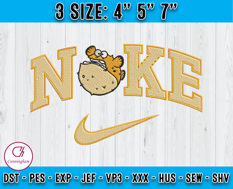 Nike Bloat Embroidery, Finding Nemo Embroidery, Embroidery M | Inspire ...