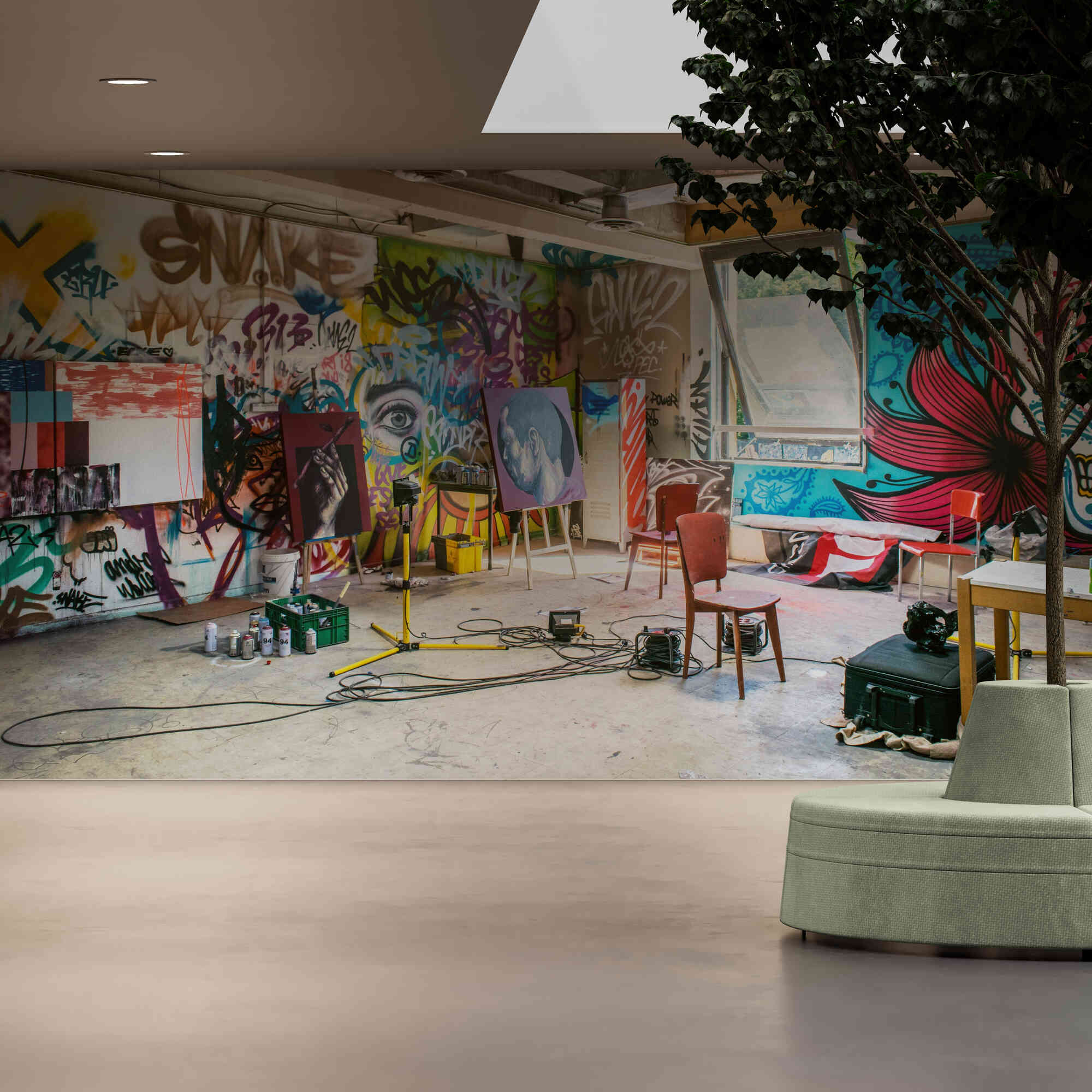 Graffiti Murals for Kids' Rooms and Play Areas - Inspire Uplift
