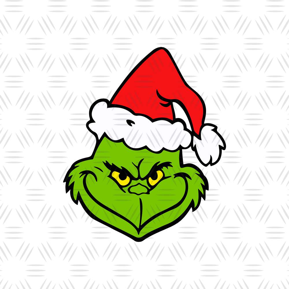 Grinch Head SVG, Dr. Seuss, Christmas SVG & PNG, Digital Des | Inspire ...