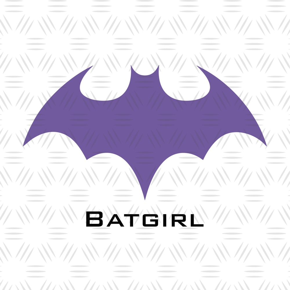 Avengers Superheroines Batman Batgirl Logo SVG | Inspire Uplift