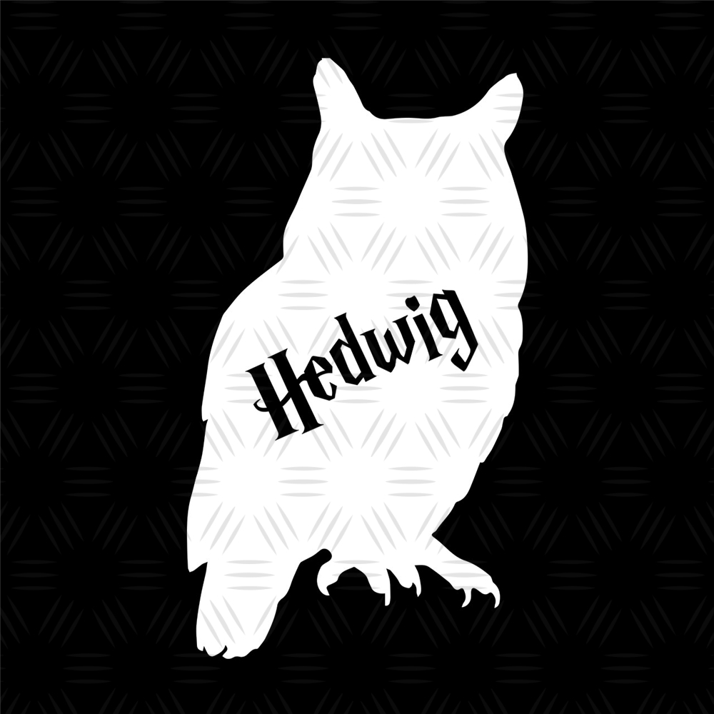 Hedwig Harry Potter Owl SVG Silhouette Vector | Inspire Uplift Hedwig Harry Potter Owl SVG Silhouette Vector | Inspire Uplift