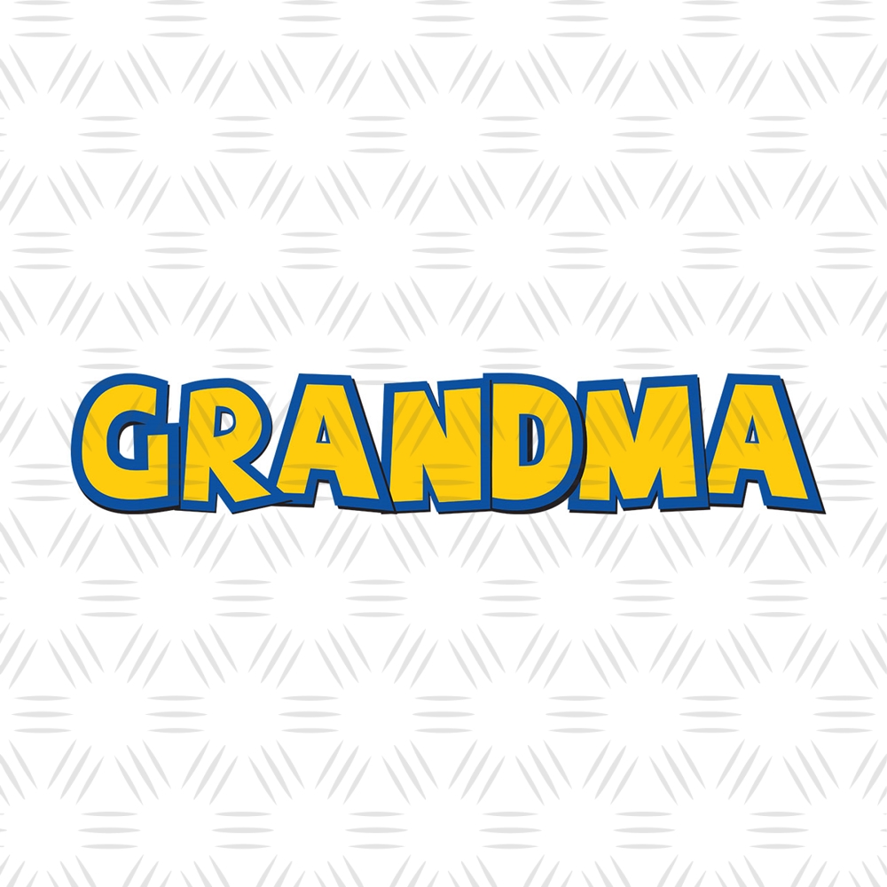 Disney Cartoon Toy Story Grandma Logo Vector SVG | Inspire Uplift