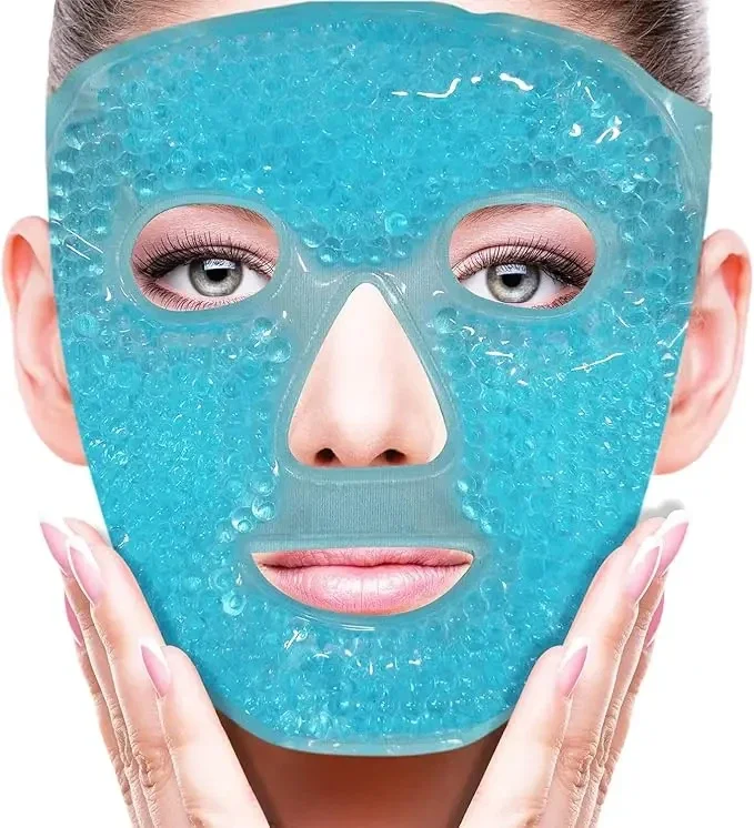 Hot & Cold Gel Face Mask – Spa Eye Compress | Inspire Uplift