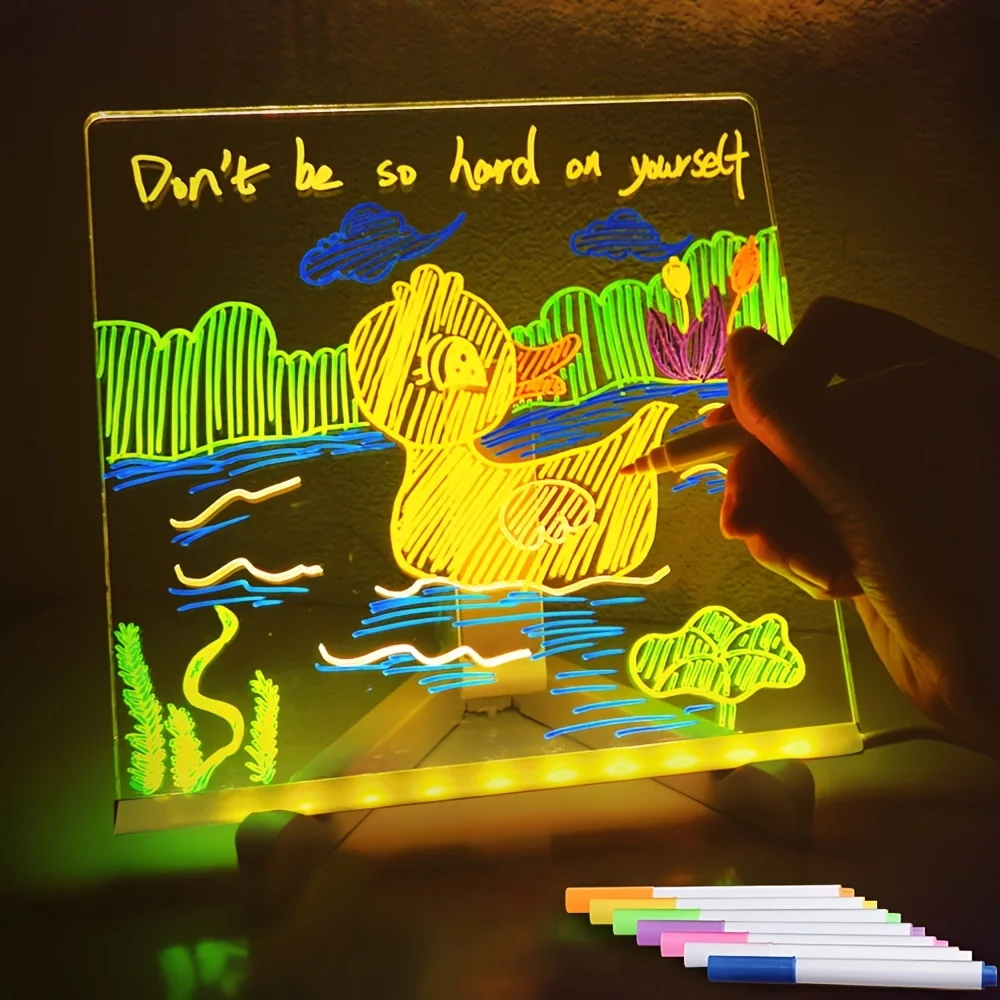 LED Acrylic Message Board – USB Erasable Drawing Board | Inspire Uplift