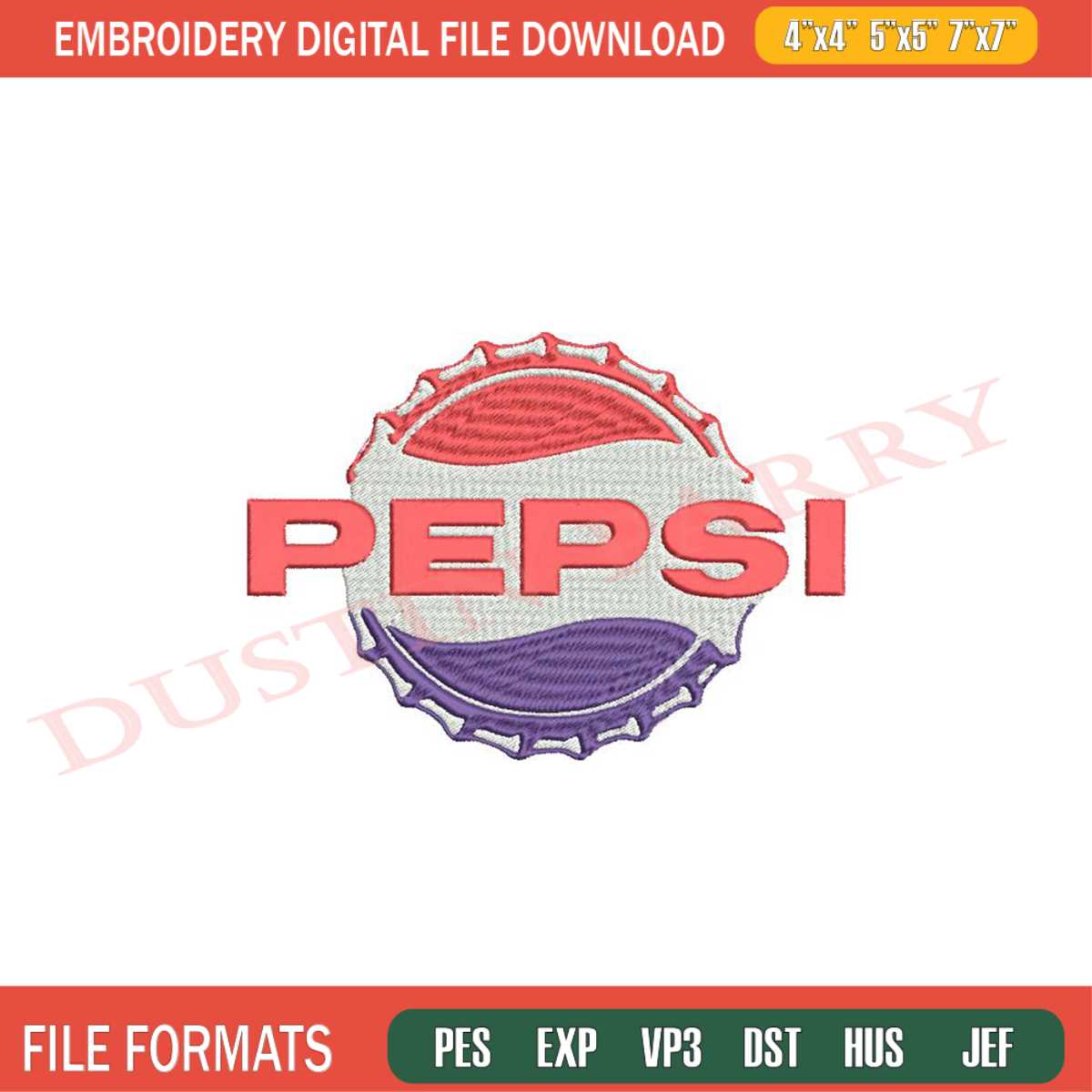 Pepsi Embroidery logo for polo shirt,logo Embroidery, Embroi | Inspire ...