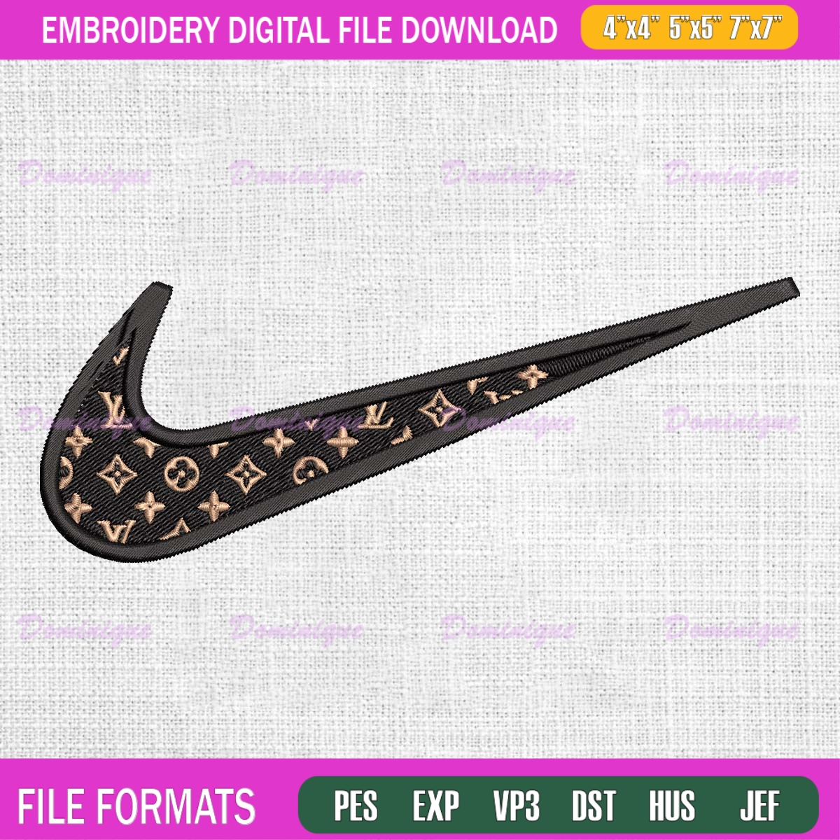 Nike Logo Embroidery Design | Inspire Uplift